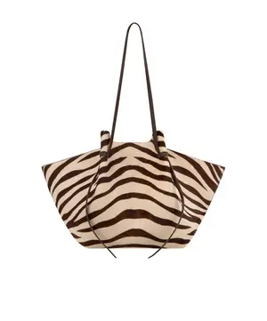 Yuzefi Large Mochi Savanna Pony Bag - Nude