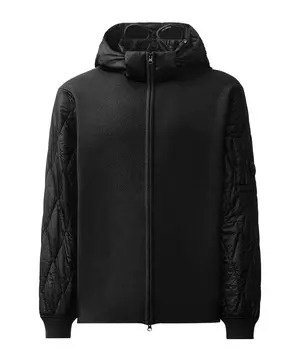 C.P. COMPANY Hooded Jacket - Black