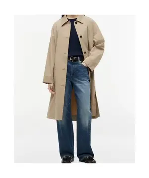 Tommy Hilfiger Water Repellent Twill Single Breasted Coat