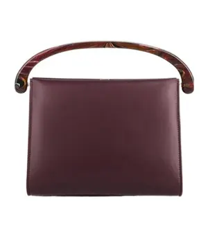 Dries Van Noten Medium Leather Bag - Red