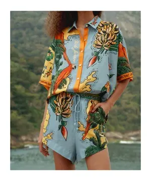 Farm Rio Button-down Shirt