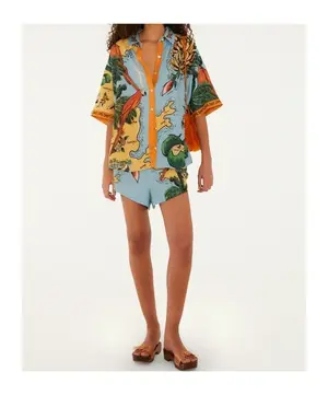 Farm Rio Button-down Shirt