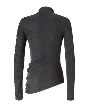 Pinko Ruched Asymmetric Top