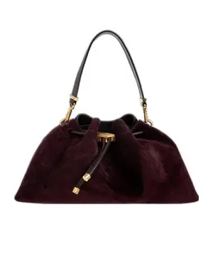 JIMMY CHOO Drawstring Bon Bon Bucket Shoulder Bag