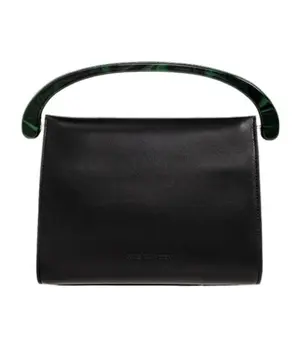 Dries Van Noten Top Handle Shoulder Bag - Black