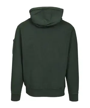 C.P. COMPANY Brushed Twill Fleece Hoodie
