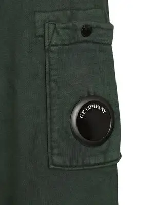 C.P. COMPANY Brushed Twill Fleece Hoodie