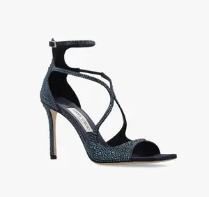 JIMMY CHOO Square-toe High-heeled Sandals