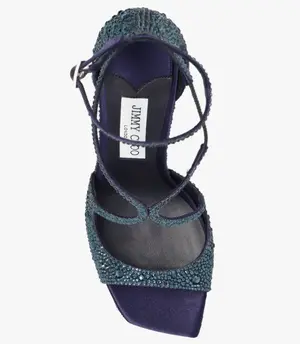 JIMMY CHOO Square-toe High-heeled Sandals