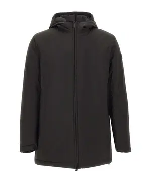 COLMAR Long-sleeve Hooded Padded Jacket - Black