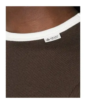 Prada Crew Neck T-shirt
