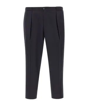 BRIGLIA 1949 Pleated-pocket Trousers - Black