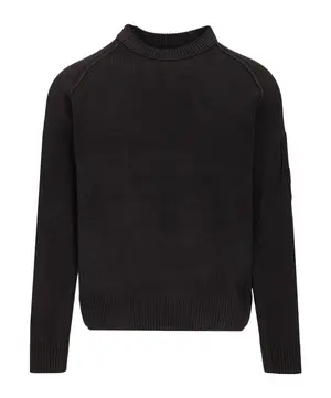C.P. COMPANY Long-sleeved Knitwear - Black