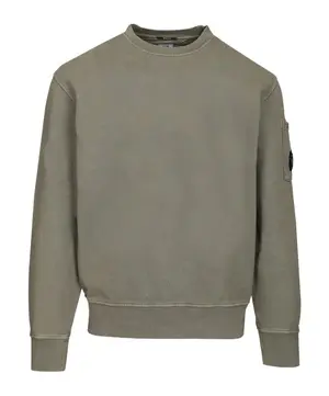 C.P. COMPANY Lens-detail Sweatshirt - Green