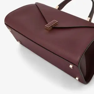 VALEXTRA Iside Editor Top Handle Medium Bag