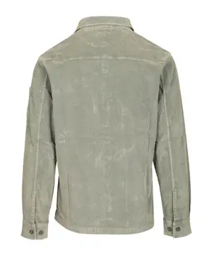 C.P. COMPANY Corduroy Long Sleeve Button Lens Shirt
