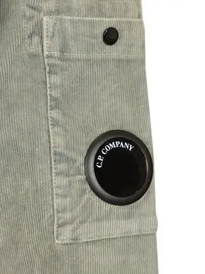 C.P. COMPANY Corduroy Long Sleeve Button Lens Shirt