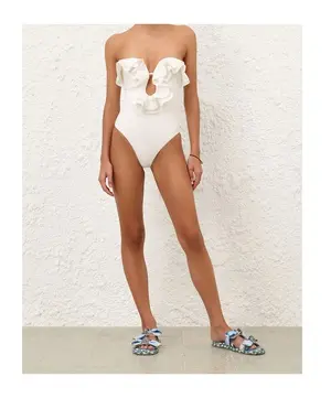 Zimmermann Sleeveless One-piece Swimsuit