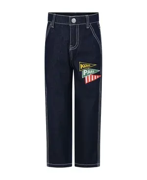 Kenzo Logo Jeans - Black