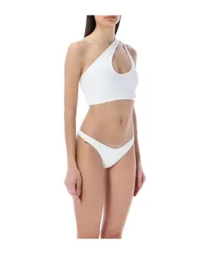Attico Asymmetric Bikini Set