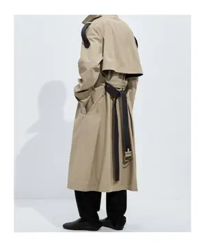 Bottega Veneta Light Cotton Trench Coat