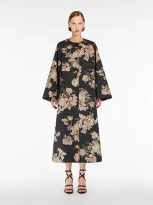 Max Mara Floral Pattern Coat