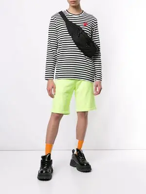 Play Comme Des Garcon Embroidered Logo T-shirt