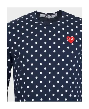 Play Comme Des Garcon Wave Spot T-shirt