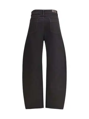 LEMAIRE High-waisted Barrel Leg Trousers
