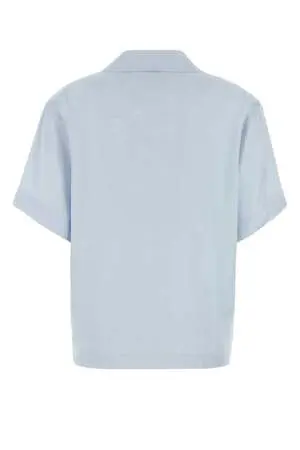 Alexander McQueen Pastel Light Satin Shirt