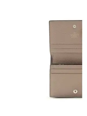 Valentino Garavani Rockstud Leather Wallet