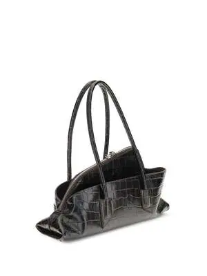 Attico Small La Passeggiata Shoulder Bag - Black