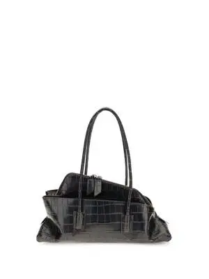 Attico THE ATTICO Small La Passeggiata Shoulder Bag Black