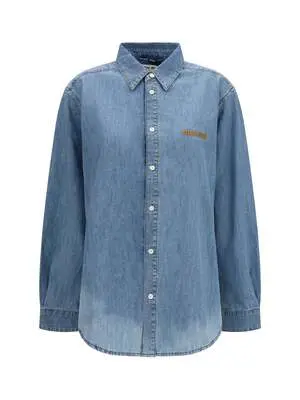 Miu Miu Chambray Shirt - Blue