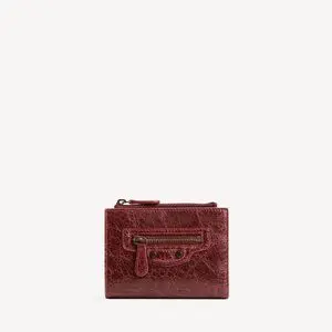 Balenciaga Le City Bifold Wallet - Red