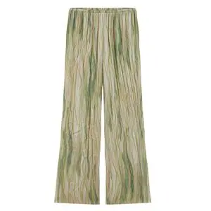 NOCTURNE Abstract Print Straight Leg Trousers