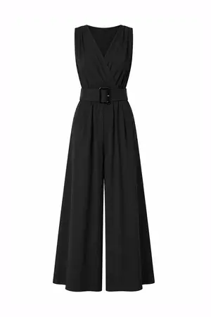 EXQUISE Alicia Jumpsuit - Black