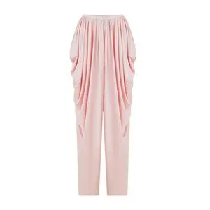 NOCTURNE Blush Draped Harem Trousers