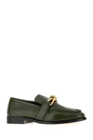 Bottega Veneta Horsebit Loafers - Green