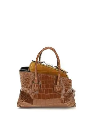 Attico La Passeggiata Mini Handbag - Brown