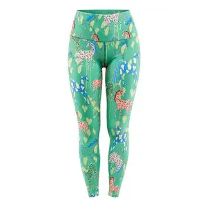 PITAYA YOGA Khutulun's Horses Leggings Bamboo - Green