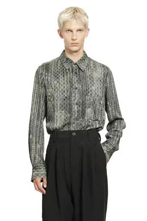 ZIGGY CHEN Claassic Digital Print Shirt