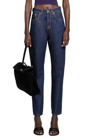 Versace High-waist Straight Jeans