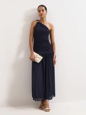 PHASE EIGHT Melina Ruched Midi Dress
