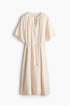 H&M Tie-detail Tunic Dress