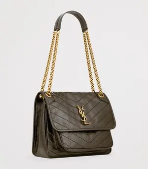 Saint Laurent Medium Leather Niki Shoulder Bag