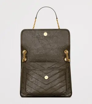 Saint Laurent Medium Leather Niki Shoulder Bag