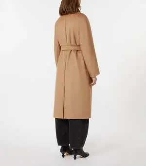 Max Mara Virgin Wool Belted Coat