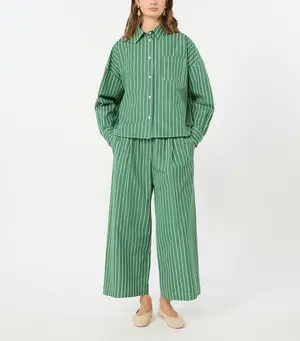 Max Mara Cotton Stripe Shirt