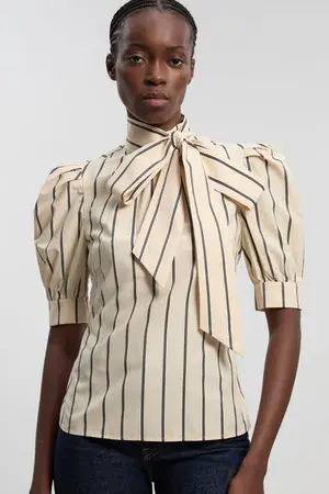 Karen Millen Pussy Bow Blouse